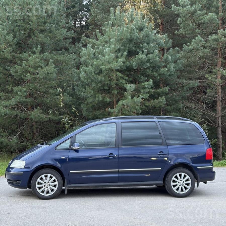 Zils Volkswagen Sharan 2005 Rīga, ar dzinēja tilpumu 1.90 L un nobraukumu 395 tūkst. km par 1500 €, foto 7 vietnē AUTOMOTO.COM.LV