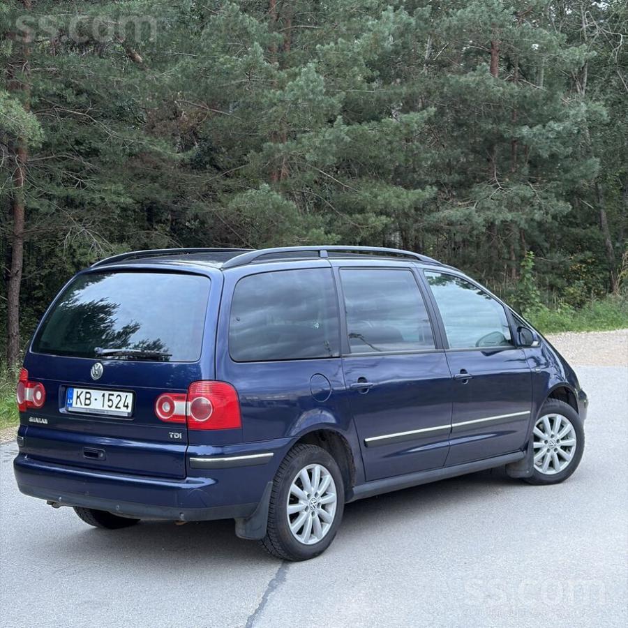 Zils Volkswagen Sharan 2005 Rīga, ar dzinēja tilpumu 1.90 L un nobraukumu 395 tūkst. km par 1500 €, foto 11 vietnē AUTOMOTO.COM.LV