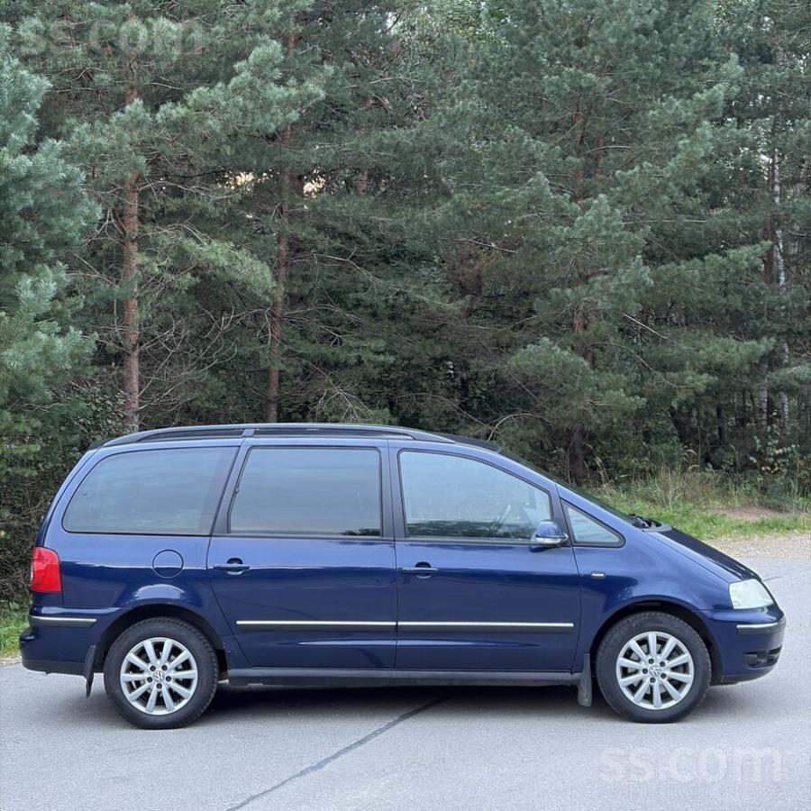 Zils Volkswagen Sharan 2005 Rīga, ar dzinēja tilpumu 1.90 L un nobraukumu 395 tūkst. km par 1500 €, foto 13 vietnē AUTOMOTO.COM.LV