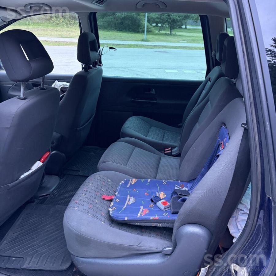Zils Volkswagen Sharan 2005 Rīga, ar dzinēja tilpumu 1.90 L un nobraukumu 395 tūkst. km par 1500 €, foto 20 vietnē AUTOMOTO.COM.LV