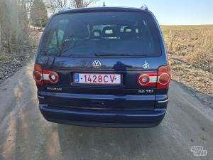 Blue Volkswagen Sharan 2006 in Birstonas, with an engine capacity of 2.00 L and mileage of 304 thousand km for 3300 €, photo 6 on AUTOMOTO.COM.LV