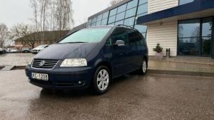 Blue Volkswagen Sharan 2006 in Riga, with an engine capacity of 2.00 L and mileage of 306 thousand km for 2499 €, photo  on AUTOMOTO.COM.LV