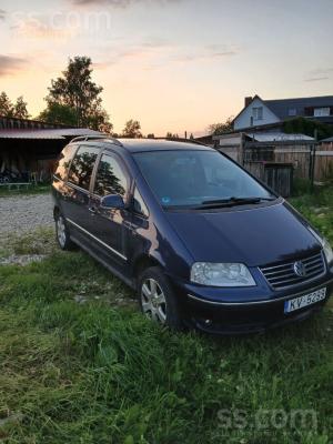 Zils Volkswagen Sharan 2006 Ogre, ar dzinēja tilpumu 1.90 L un nobraukumu 322 tūkst. km par 1350 €, foto  vietnē AUTOMOTO.COM.LV