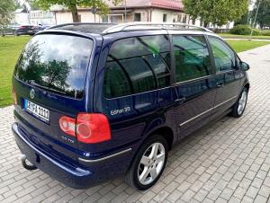 Blue Volkswagen Sharan 2007 in Balvi, with an engine capacity of 2.00 L and mileage of 281 thousand km for 3499 €, photo 4 on AUTOMOTO.COM.LV