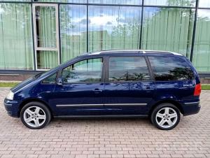 Blue Volkswagen Sharan 2007 in Balvi, with an engine capacity of 2.00 L and mileage of 281 thousand km for 3499 €, photo 11 on AUTOMOTO.COM.LV