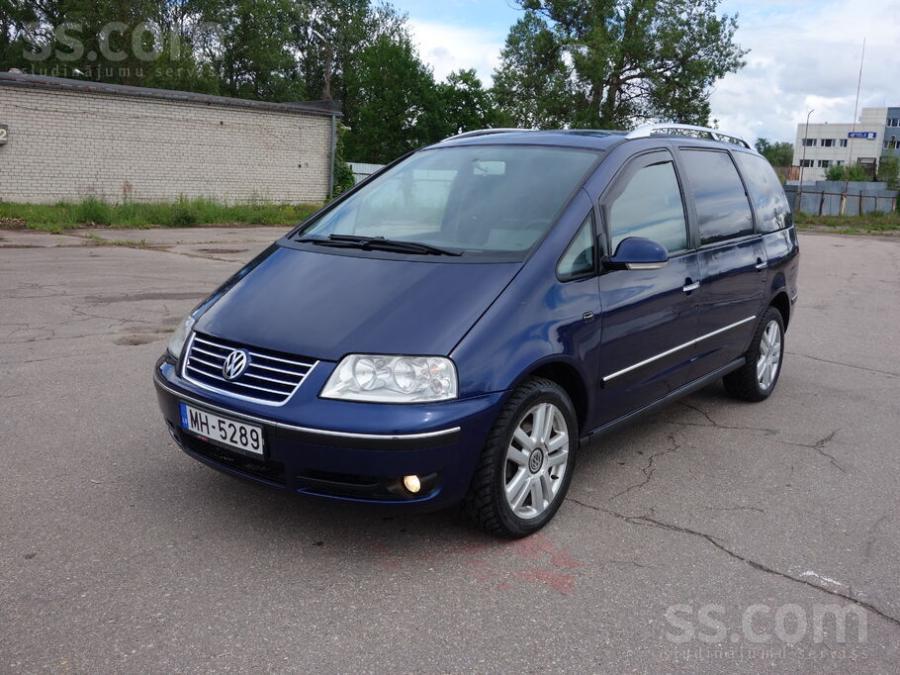 Zils Volkswagen Sharan 2007 Rīga, ar dzinēja tilpumu 1.90 L un nobraukumu 0 tūkst. km par 2950 €, foto 16 vietnē AUTOMOTO.COM.LV