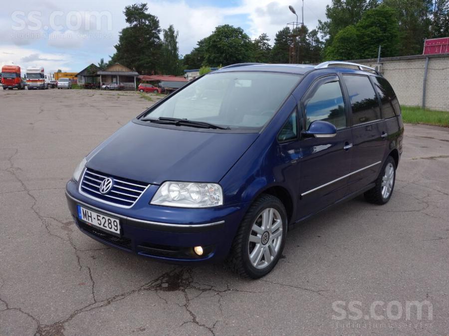 Zils Volkswagen Sharan 2007 Rīga, ar dzinēja tilpumu 1.90 L un nobraukumu 0 tūkst. km par 2950 €, foto 29 vietnē AUTOMOTO.COM.LV