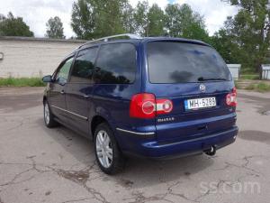 Zils Volkswagen Sharan 2007 Rīga, ar dzinēja tilpumu 1.90 L un nobraukumu 0 tūkst. km par 2950 €, foto 35 vietnē AUTOMOTO.COM.LV