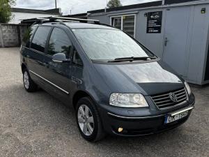 Blue Volkswagen Sharan 2007 in Daugavpils, with an engine capacity of 2.00 L and mileage of 0 thousand km for 4100 €, photo  on AUTOMOTO.COM.LV