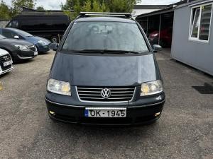 Blue Volkswagen Sharan 2007 in Daugavpils, with an engine capacity of 2.00 L and mileage of 0 thousand km for 4100 €, photo 3 on AUTOMOTO.COM.LV