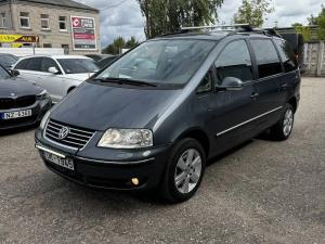 Blue Volkswagen Sharan 2007 in Daugavpils, with an engine capacity of 2.00 L and mileage of 0 thousand km for 4100 €, photo 4 on AUTOMOTO.COM.LV