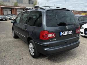 Blue Volkswagen Sharan 2007 in Daugavpils, with an engine capacity of 2.00 L and mileage of 0 thousand km for 4100 €, photo 5 on AUTOMOTO.COM.LV