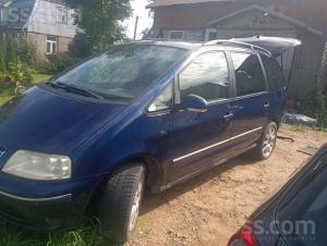 Blue Volkswagen Sharan 2007 in Liepaja, with an engine capacity of 2.00 L and mileage of 290 thousand km for 2000 €, photo 3 on AUTOMOTO.COM.LV