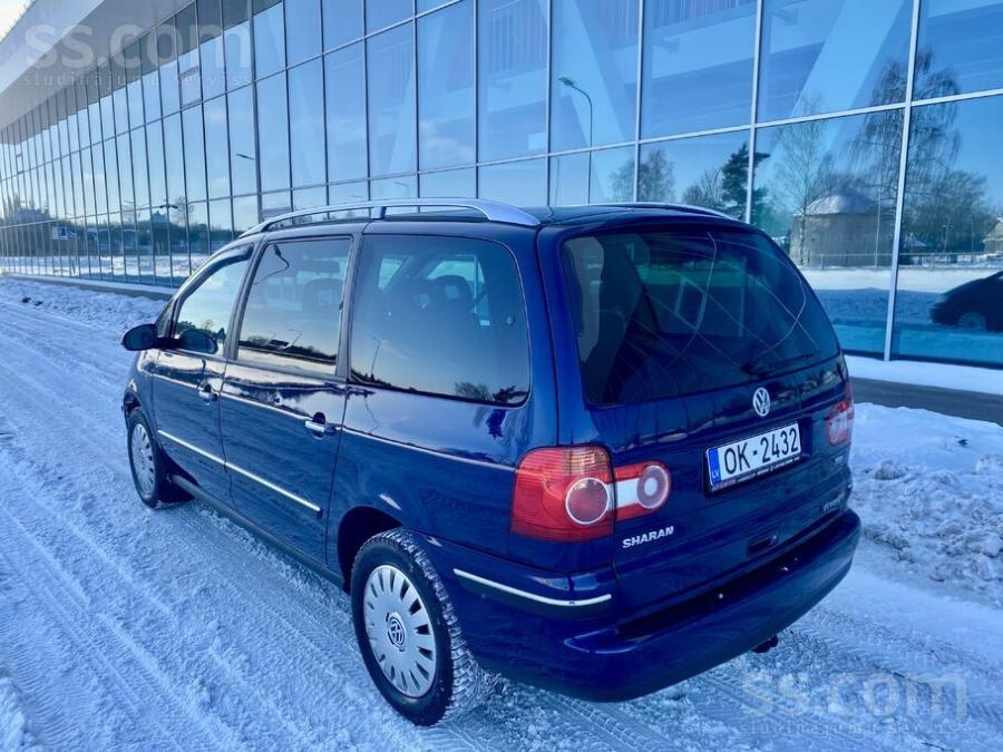 Zils Volkswagen Sharan 2008 Rēzekne, ar dzinēja tilpumu 1.90 L un nobraukumu 0 tūkst. km par 4150 €, foto 5 vietnē AUTOMOTO.COM.LV