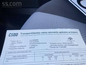 Zils Volkswagen Sharan 2008 Rēzekne, ar dzinēja tilpumu 1.90 L un nobraukumu 0 tūkst. km par 4150 €, foto 10 vietnē AUTOMOTO.COM.LV