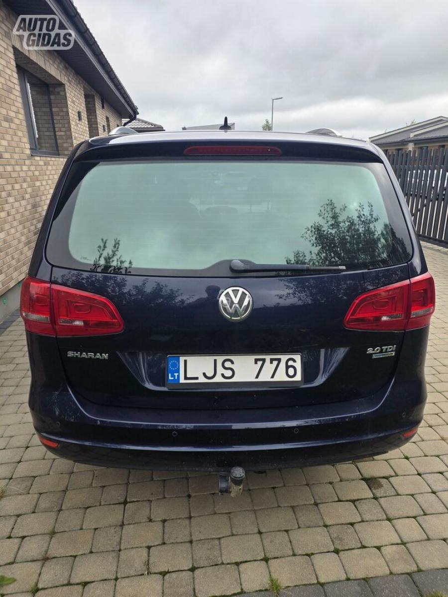 Zils Volkswagen Sharan 2010 Viļņa, ar dzinēja tilpumu 2.00 L un nobraukumu 261 tūkst. km par 7200 €, foto 5 vietnē AUTOMOTO.COM.LV