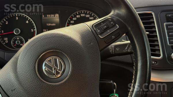 Volkswagen Sharan 2010 Daugavpils vietnē Zils Volkswagen Sharan 2010 Daugavpils, ar dzinēja tilpumu 2.00 L un nobraukumu 259 tūkst. km par 4550 €, foto 9 vietnē AUTOMOTO.COM.LV