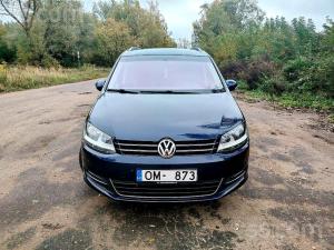 Blue Volkswagen Sharan 2010 in Riga, with an engine capacity of 2.00 L and mileage of 260 thousand km for 5500 €, photo 4 on AUTOMOTO.COM.LV