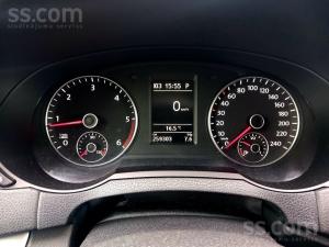 Blue Volkswagen Sharan 2010 in Riga, with an engine capacity of 2.00 L and mileage of 260 thousand km for 5500 €, photo 11 on AUTOMOTO.COM.LV