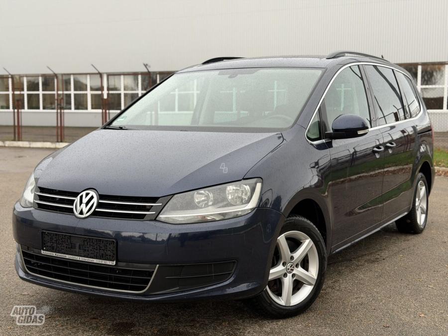 Zils Volkswagen Sharan 2010 Rokiškis, ar dzinēja tilpumu 2.00 L un nobraukumu 161 tūkst. km par 5950 €, foto 1 vietnē AUTOMOTO.COM.LV