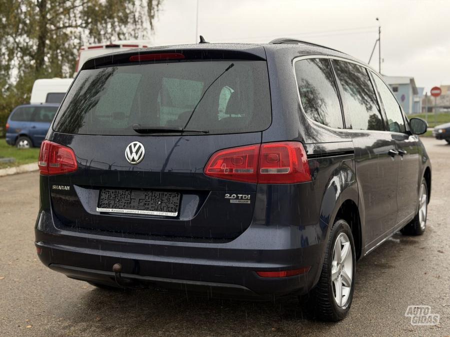 Zils Volkswagen Sharan 2010 Rokiškis, ar dzinēja tilpumu 2.00 L un nobraukumu 161 tūkst. km par 5950 €, foto 7 vietnē AUTOMOTO.COM.LV