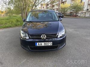 Blue Volkswagen Sharan 2011 in Jurmala, with an engine capacity of 2.00 L and mileage of 242 thousand km for 7500 €, photo 1 on AUTOMOTO.COM.LV