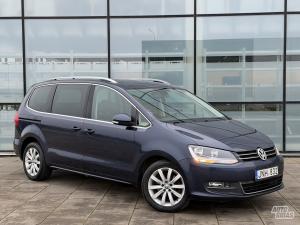 Zils Volkswagen Sharan 2011 Panevēža, ar dzinēja tilpumu 2.00 L un nobraukumu 450 tūkst. km par 3800 €, foto  vietnē AUTOMOTO.COM.LV