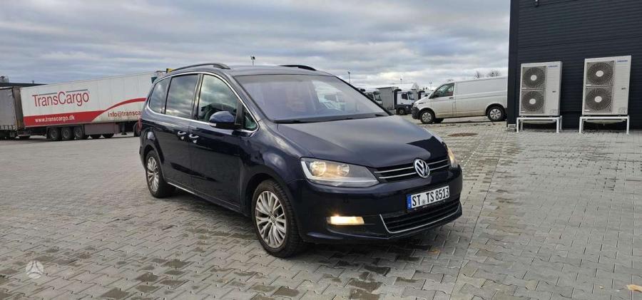 Zils Volkswagen Sharan 2011 Kauņa, ar dzinēja tilpumu 1.97 L un nobraukumu 277 tūkst. km par 6650 €, foto 1 vietnē AUTOMOTO.COM.LV
