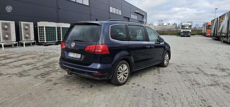 Zils Volkswagen Sharan 2011 Kauņa, ar dzinēja tilpumu 1.97 L un nobraukumu 277 tūkst. km par 6650 €, foto 9 vietnē AUTOMOTO.COM.LV