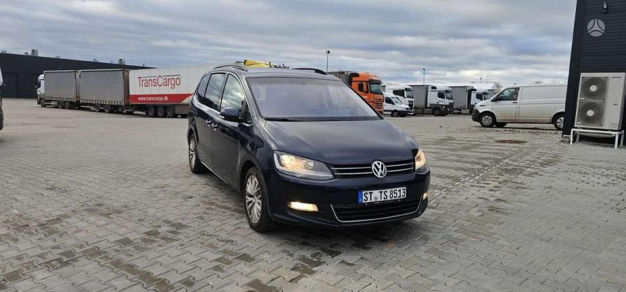 Zils Volkswagen Sharan 2011 Kauņa, ar dzinēja tilpumu 1.97 L un nobraukumu 277 tūkst. km par 6650 €, foto 11 vietnē AUTOMOTO.COM.LV