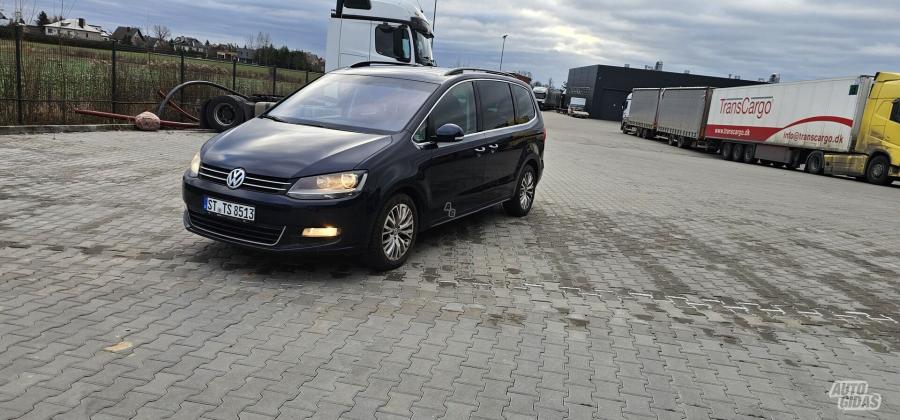 Zils Volkswagen Sharan 2011 Kauņa, ar dzinēja tilpumu 2.00 L un nobraukumu 270 tūkst. km par 6650 €, foto 2 vietnē AUTOMOTO.COM.LV