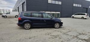 Blue Volkswagen Sharan 2011 in Kaunas, with an engine capacity of 2.00 L and mileage of 270 thousand km for 6650 €, photo 7 on AUTOMOTO.COM.LV