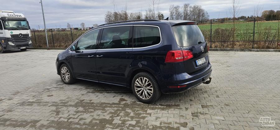 Blue Volkswagen Sharan 2011 in Kaunas, with an engine capacity of 2.00 L and mileage of 270 thousand km for 6650 €, photo 11 on AUTOMOTO.COM.LV
