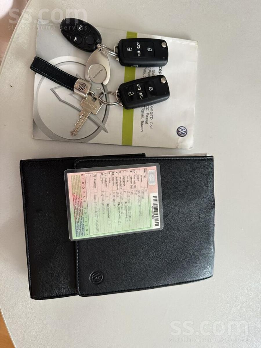 Синий Фольксваген Шаран 2011 в Юрмала, объемом двигателя 2.00 л и пробегом 319 тыс. км за 8500 €, фото 23 на AUTOMOTO.COM.LV