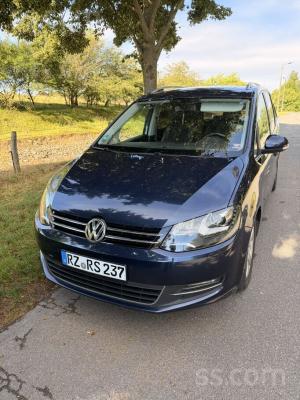 Zils Volkswagen Sharan 2011 Rīga, ar dzinēja tilpumu 2.00 L un nobraukumu 347 tūkst. km par 7600 €, foto 14 vietnē AUTOMOTO.COM.LV