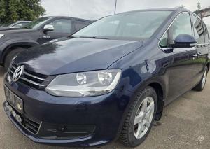 Blue Volkswagen Sharan 2011 in Marijampole, with an engine capacity of 1.39 L and mileage of 217 thousand km for 4200 €, photo  on AUTOMOTO.COM.LV