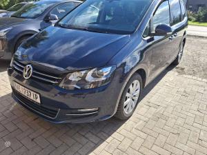 Blue Volkswagen Sharan 2011 in Kaunas, with an engine capacity of 2.00 L and mileage of 287 thousand km for 6450 €, photo 7 on AUTOMOTO.COM.LV