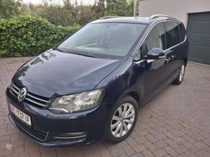 Blue Volkswagen Sharan 2011 in Kaunas, with an engine capacity of 2.00 L and mileage of 287 thousand km for 6450 €, photo 11 on AUTOMOTO.COM.LV