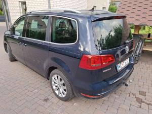 Blue Volkswagen Sharan 2011 in Kaunas, with an engine capacity of 2.00 L and mileage of 287 thousand km for 6450 €, photo 16 on AUTOMOTO.COM.LV