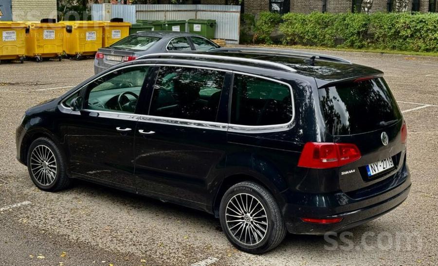 Zils Volkswagen Sharan 2011 Rīga, ar dzinēja tilpumu 2.00 L un nobraukumu 280 tūkst. km par 7700 €, foto 8 vietnē AUTOMOTO.COM.LV