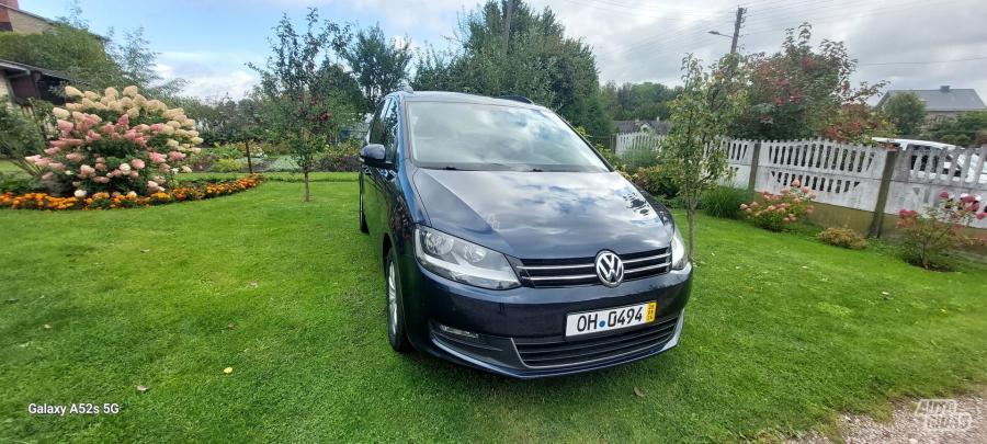 Zils Volkswagen Sharan 2011 Prienai, ar dzinēja tilpumu 2.00 L un nobraukumu 319 tūkst. km par 7600 €, foto 3 vietnē AUTOMOTO.COM.LV