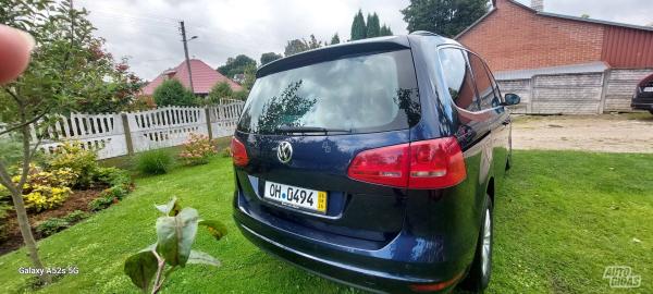 Zils Volkswagen Sharan 2011 Prienai, ar dzinēja tilpumu 2.00 L un nobraukumu 319 tūkst. km par 7600 €, foto 5 vietnē AUTOMOTO.COM.LV