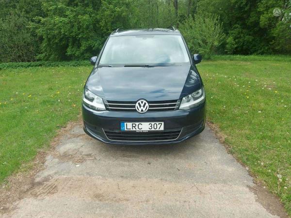 Zils Volkswagen Sharan 2012 Ukmergė, ar dzinēja tilpumu 2.00 L un nobraukumu 400 tūkst. km par 5150 €, foto 2 vietnē AUTOMOTO.COM.LV