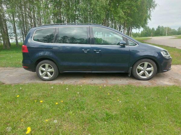 Zils Volkswagen Sharan 2012 Ukmergė, ar dzinēja tilpumu 2.00 L un nobraukumu 400 tūkst. km par 5150 €, foto 5 vietnē AUTOMOTO.COM.LV