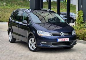 Blue Volkswagen Sharan 2012 in Vilnius, with an engine capacity of 1.97 L and mileage of 292 thousand km for 8500 €, photo  on AUTOMOTO.COM.LV