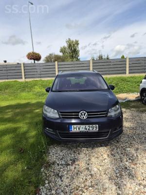 Blue Volkswagen Sharan 2012 in Riga, with an engine capacity of 2.00 L and mileage of 310 thousand km for 3000 €, photo  on AUTOMOTO.COM.LV