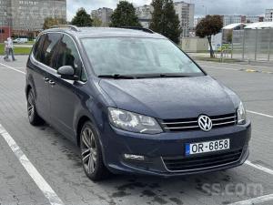 Синий Фольксваген Шаран 2012 в Рига, объемом двигателя 2.00 л и пробегом 229 тыс. км за 6800 €, фото 4 на AUTOMOTO.COM.LV