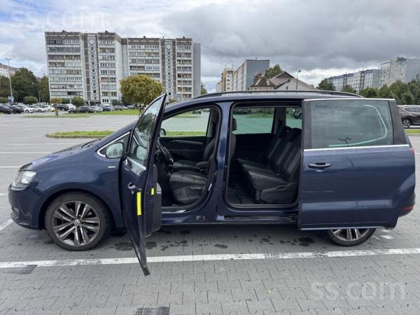 Синий Фольксваген Шаран 2012 в Рига, объемом двигателя 2.00 л и пробегом 229 тыс. км за 6800 €, фото 8 на AUTOMOTO.COM.LV