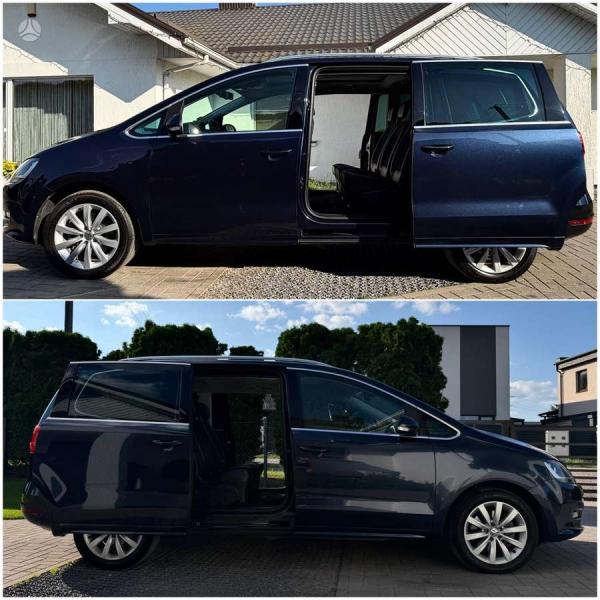 Zils Volkswagen Sharan 2013 Kauņa, ar dzinēja tilpumu 2.00 L un nobraukumu 239 tūkst. km par 9350 €, foto 6 vietnē AUTOMOTO.COM.LV
