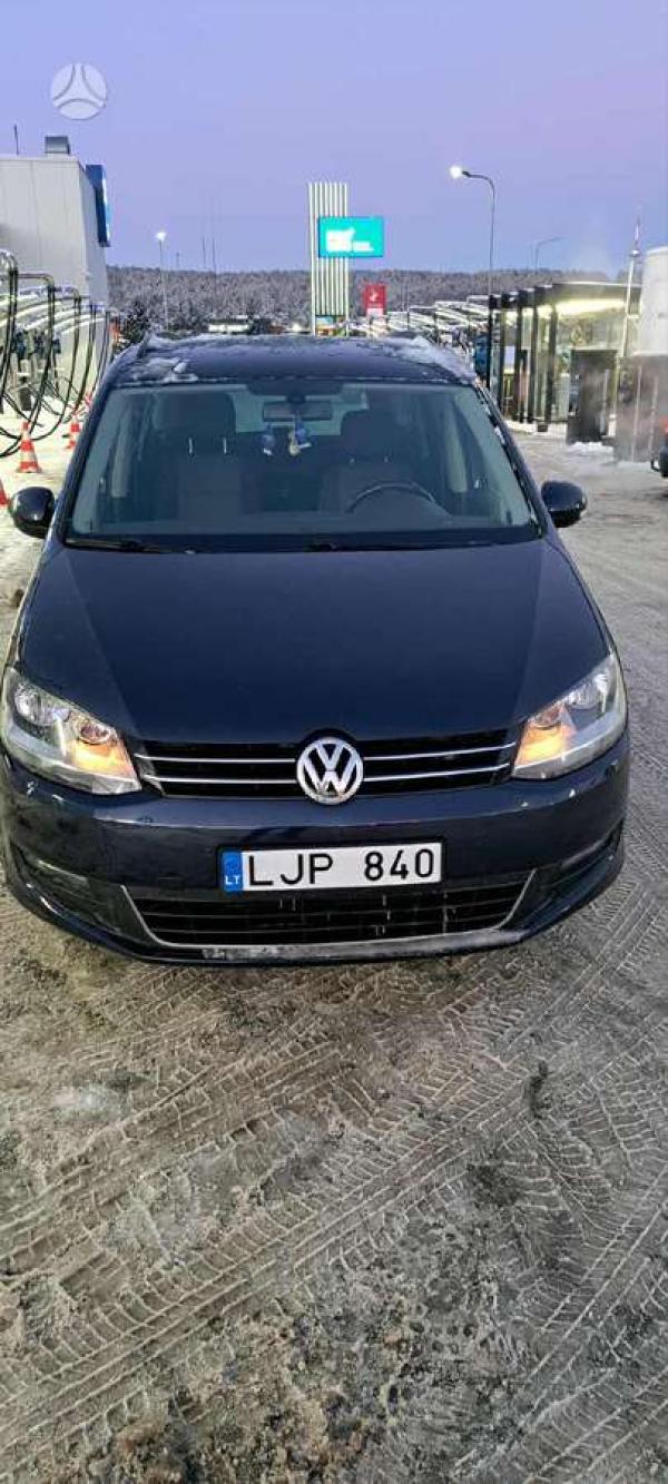 Zils Volkswagen Sharan 2014 Viļņa, ar dzinēja tilpumu 1.97 L un nobraukumu 369 tūkst. km par 7899 €, foto 1 vietnē AUTOMOTO.COM.LV
